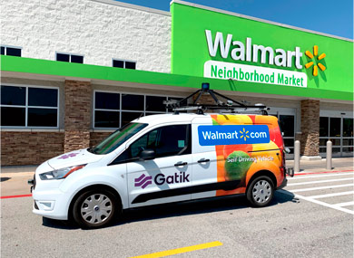 Walmart coloca carros autônomos para fazer entregas em sua cidade-sede