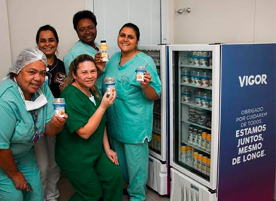 Vigor doa R$ 3 milhões em alimentos a pessoas vulneráveis e ...