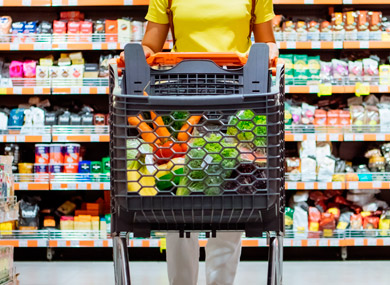 Cinco itens de mercearia crescem acima de 20%