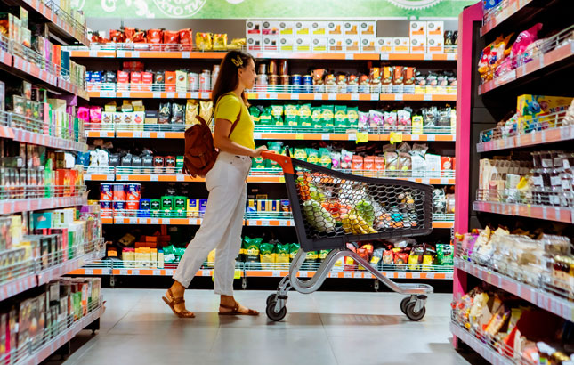 Consumo em supermercados teve recuperação em dezembro