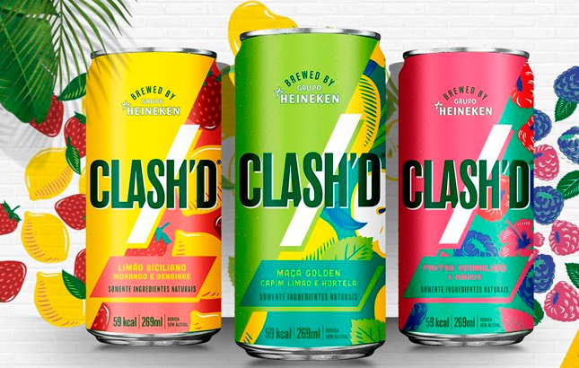 Grupo HEINEKEN lança Clash’d, o primeiro refrigerante brewed do Brasil ...